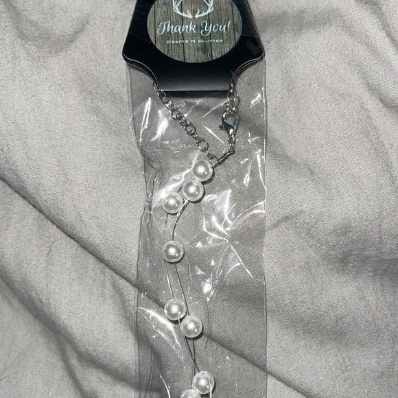 Fashion Jewelry | Jewelry | Invisible Pearl Necklace New Nice | Poshmark